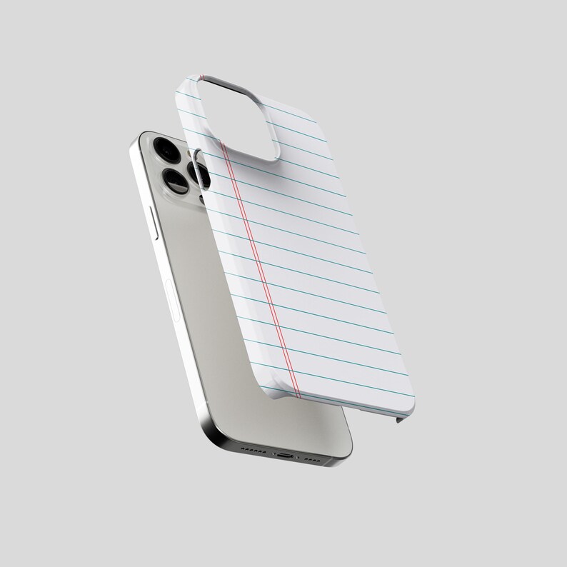 BACK TO SCHOOL Cute Notebook Paper iPhone Case Notebook Paper iPhone 15 ...
