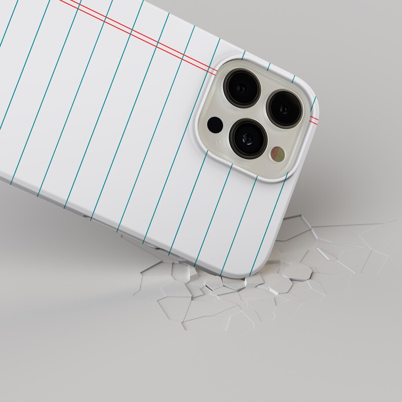 BACK TO SCHOOL Cute Notebook Paper iPhone Case Notebook Paper iPhone 15 ...