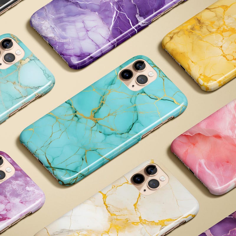 Marble Phone Case - Etsy