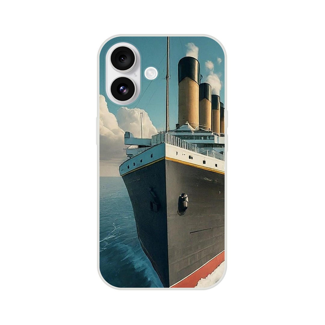 Titanic - Flexi Case- Ship Boat Ocean Steamboat Phonecase Handyhülle iPhone Samsung - Etsy