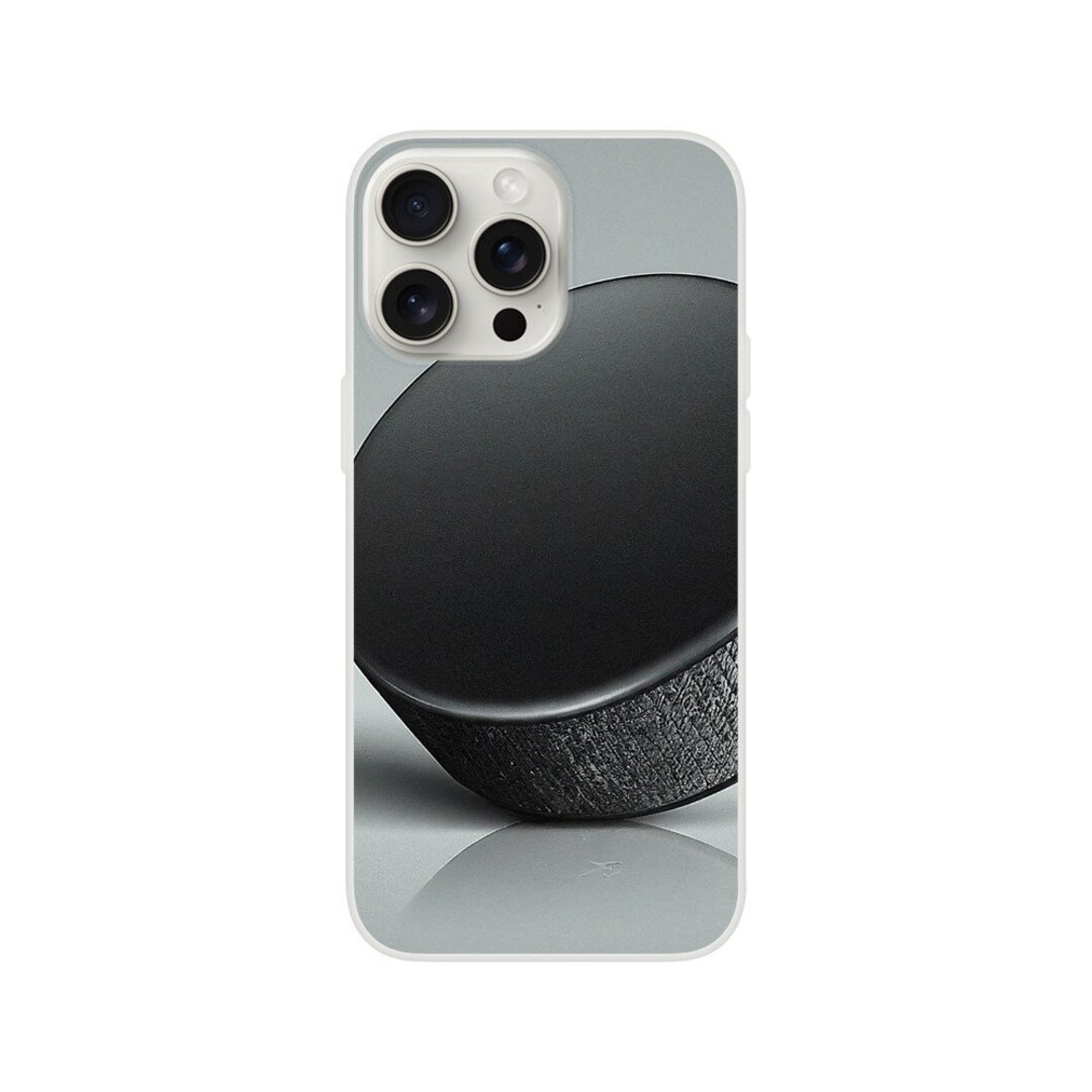 Ice Hockey - Flexi Phone Case - Elegant and Simple Sport Ice Skating ...