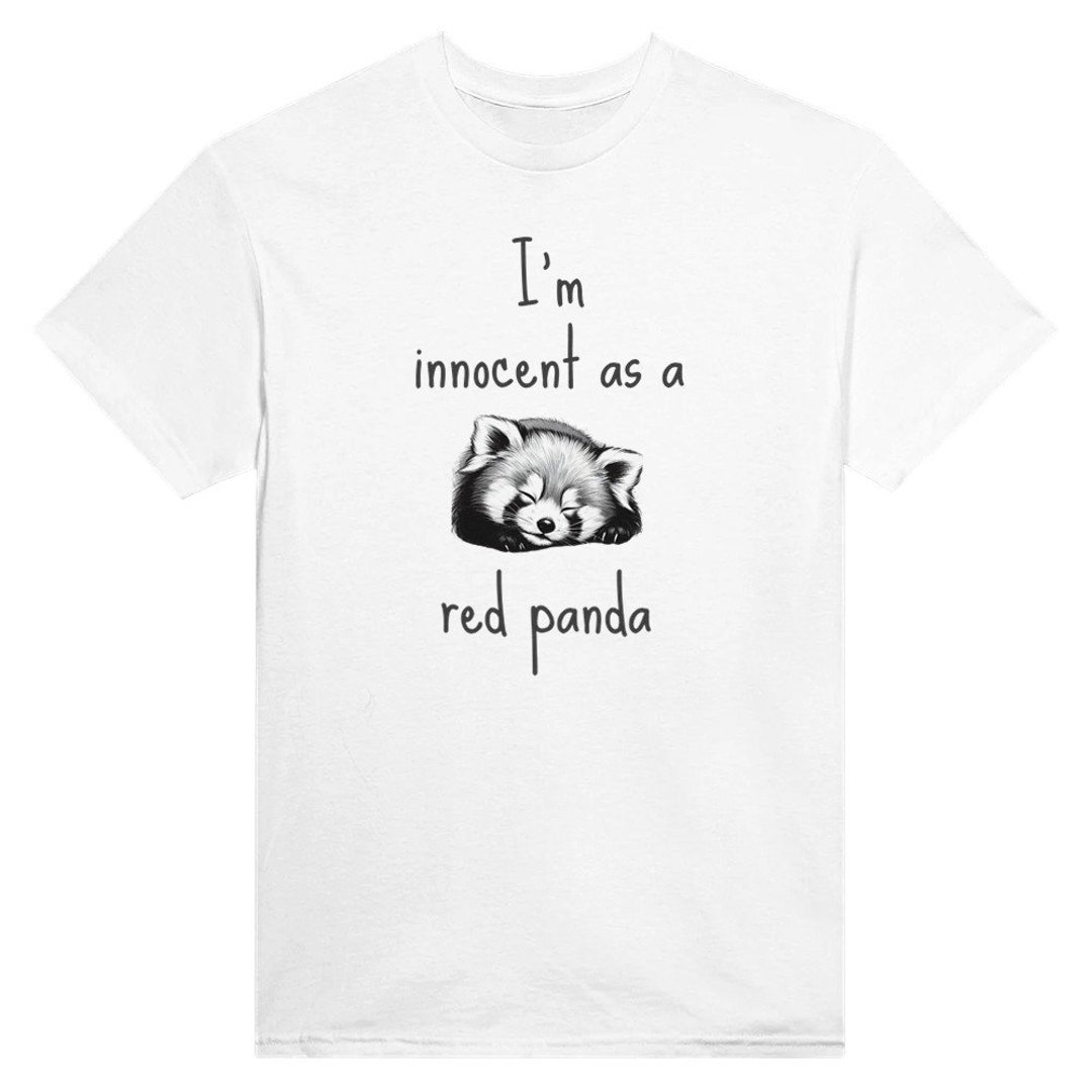 Innocent Red Panda - Heavyweight Unisex Crewneck T-shirt - Firefox ...
