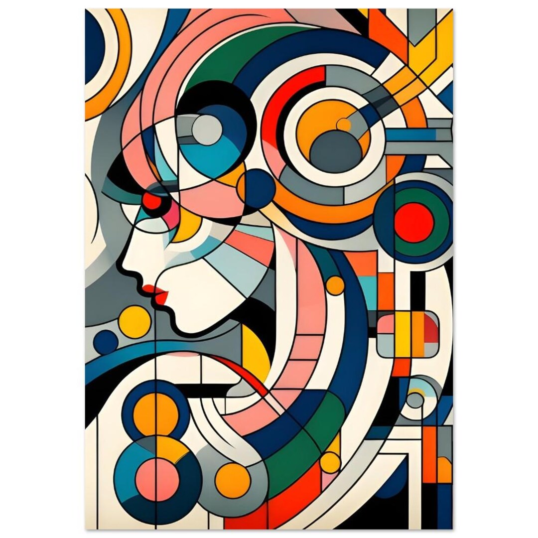 Premium Cubism Poster - Matte Finish Art Print for Home Decor - Etsy