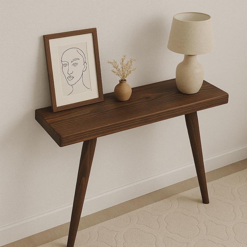 Wavy Edge Console Table - Etsy