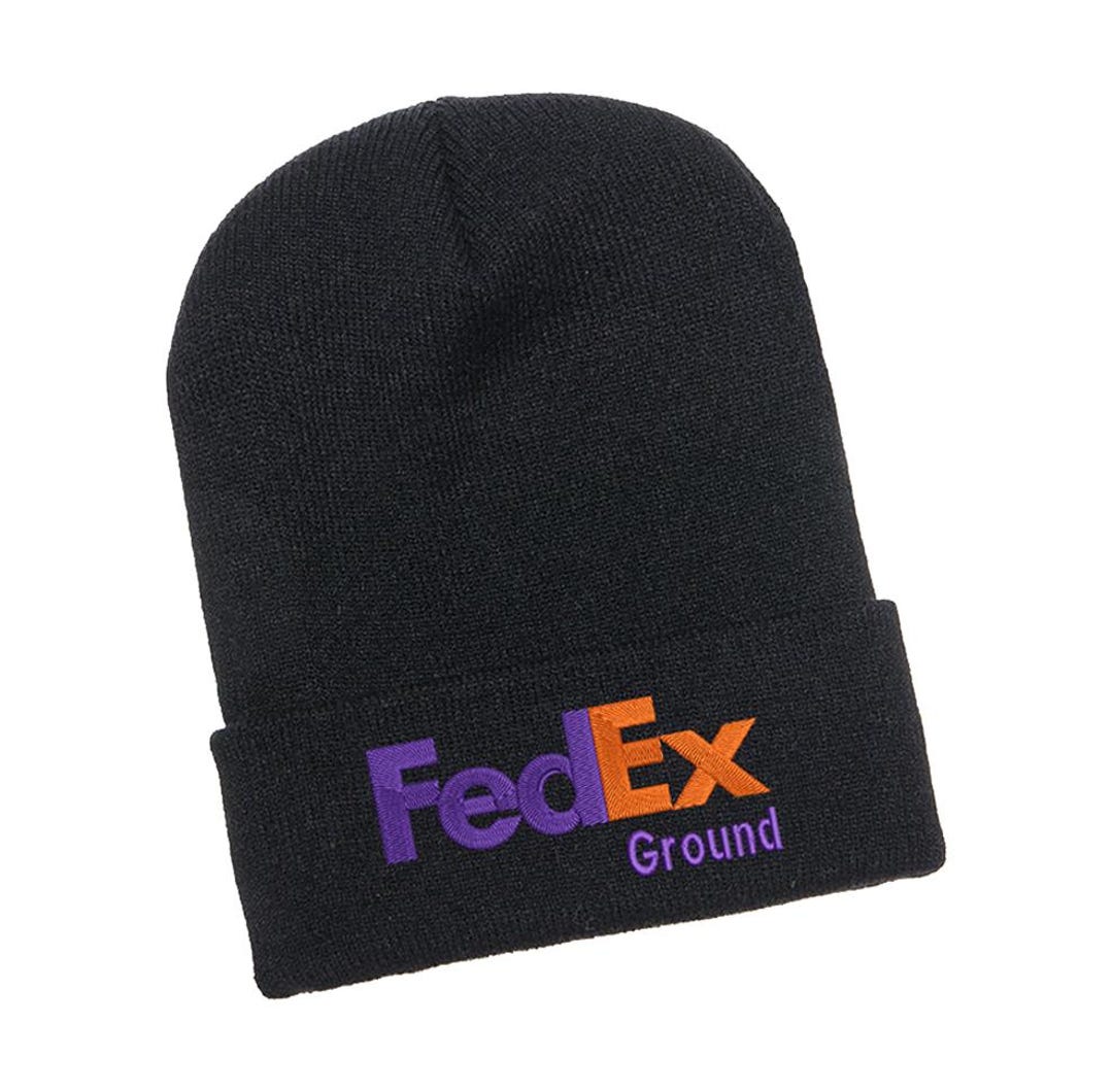 Fedex Ground Purple Logo Embroidered Flexfit Fitted Hat or Beanie - Etsy