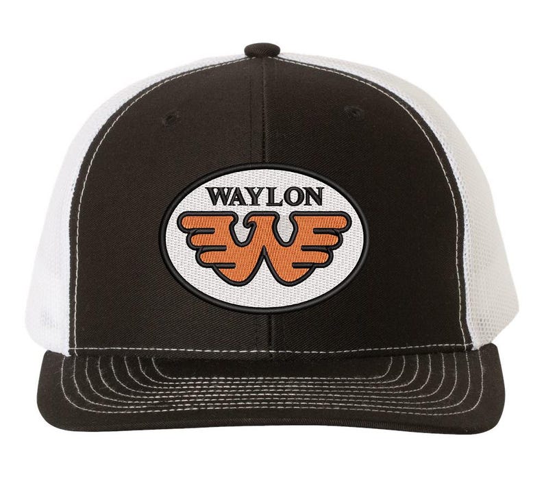 Waylon Jennings Flying Embroidered Patch Richardson 112 Snapback ...