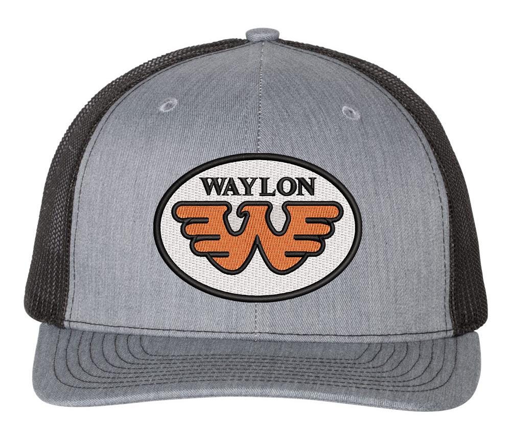 Waylon Jennings Flying Embroidered Patch Richardson 112 Snapback ...