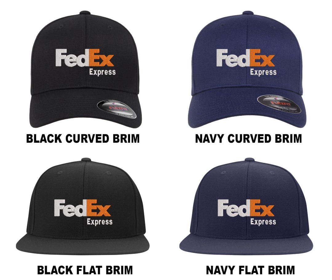 Fedex Embroidered Flexfit Snapback Beanie Visor Hat - Etsy