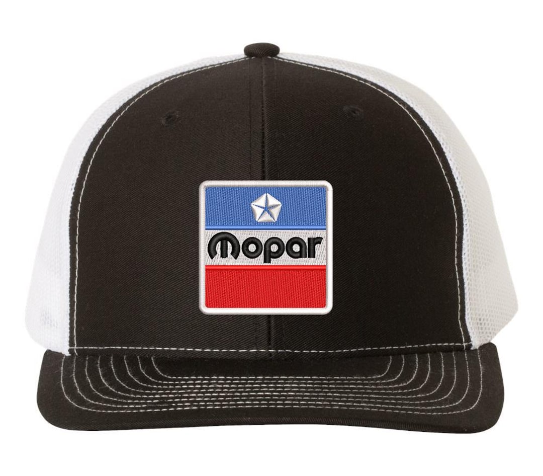 Mopar Auto Patch Embroidered Richardson 112 Snapback Trucker Hat - Etsy
