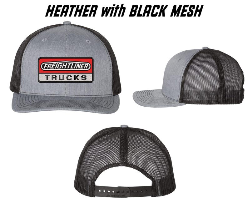 Freightliner Trucks Embroidered Patch Richardson 112 Snapback Trucker ...