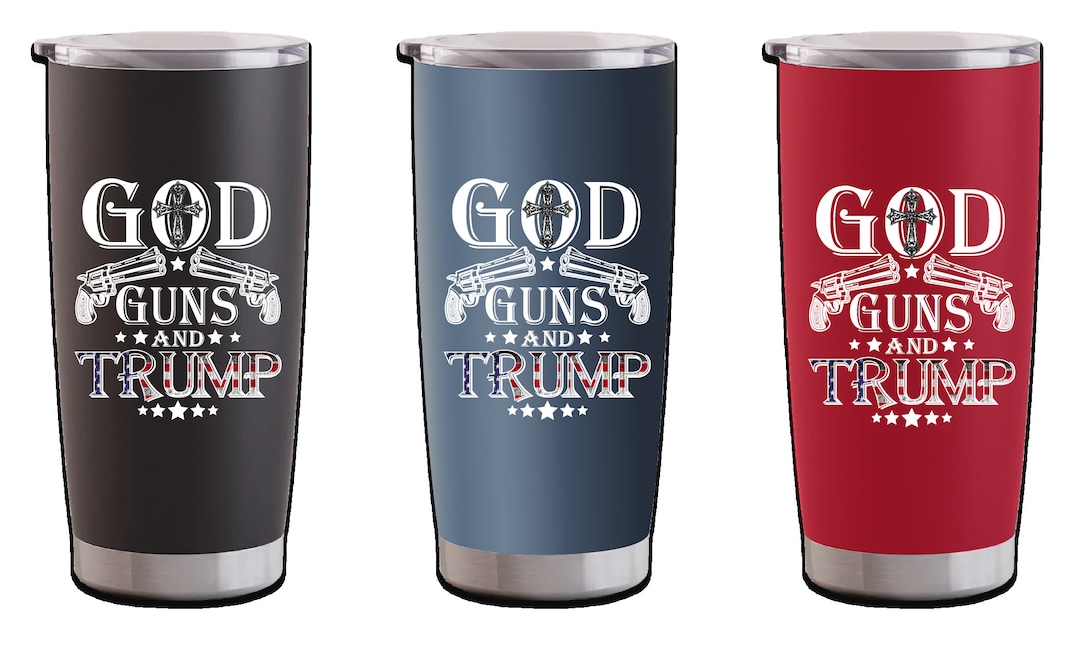 Trump 2024 Election Religious MAGA 20 Oz Stainless Steel Insulated ...