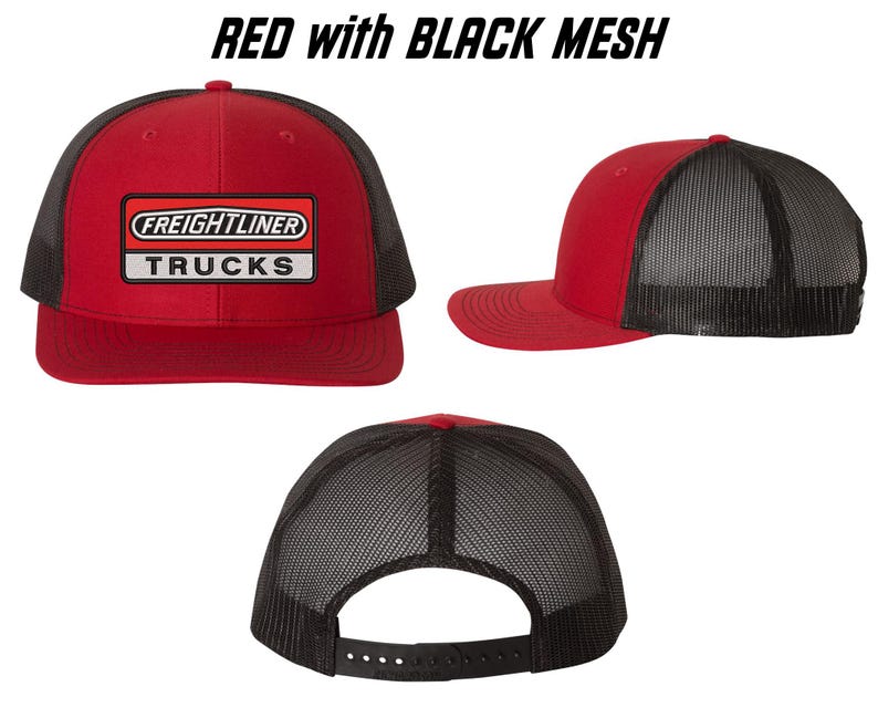 Freightliner Trucks Embroidered Patch Richardson 112 Snapback Trucker ...