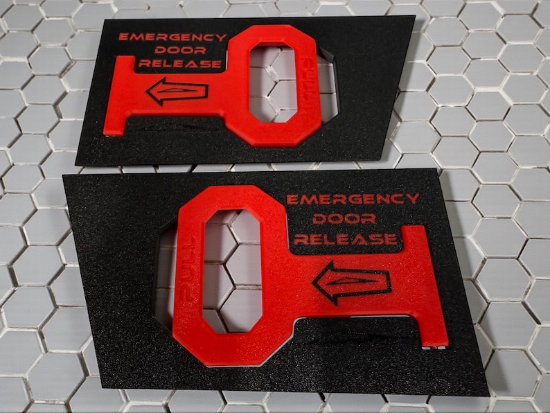 Cybertruck Rear Door Emergency Release Handles – Pair (left & Right) - Etsy