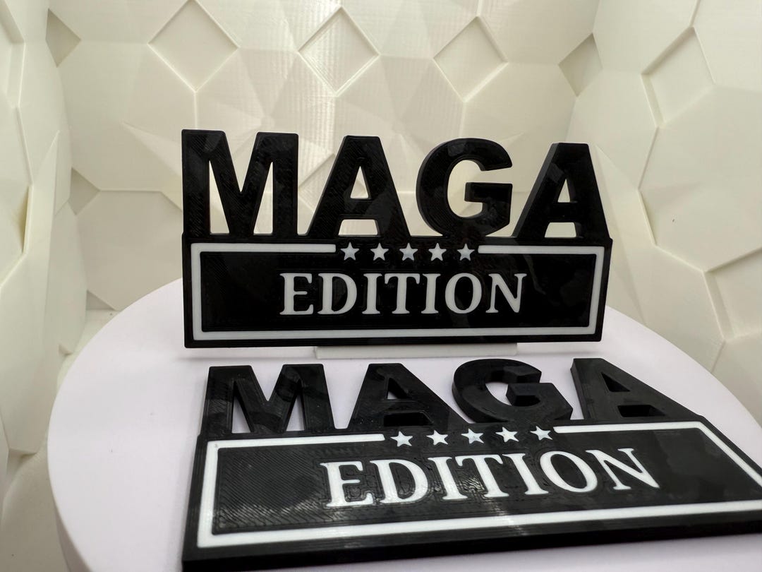 MAGA Edition Magnetic Badges - Set of 2 - Etsy