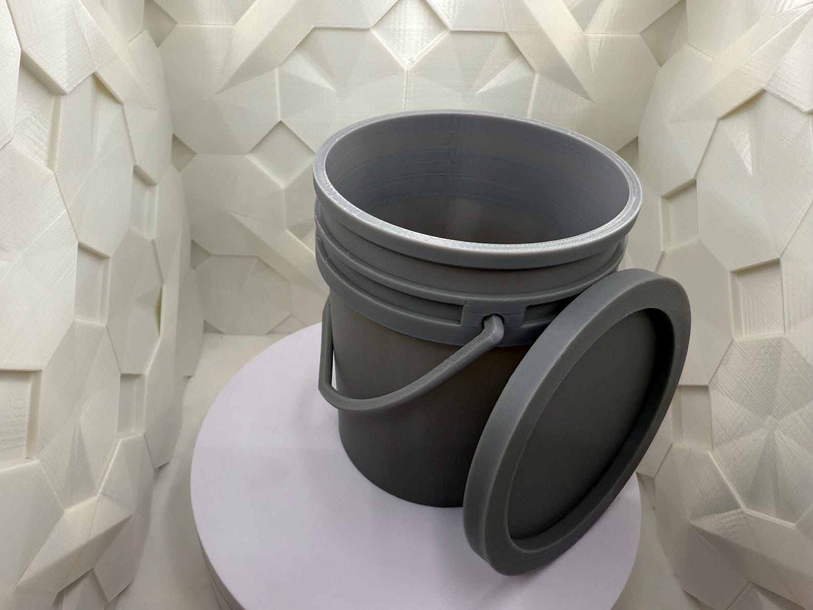 Mini 4" Bucket With Lid. (not 5 Gallons) - Etsy