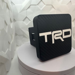 2” Hitch Cover for Toyota’s. Carbon Fiber Look. (multiple Colors) - Etsy