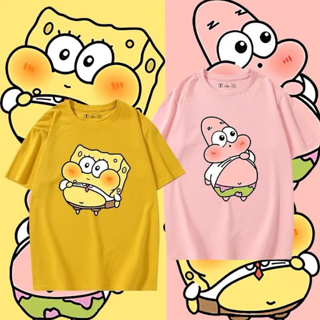 Spongebob Shirt, Spongebob Squarepants Easter Kids Shirt, Spongebob Fan ...