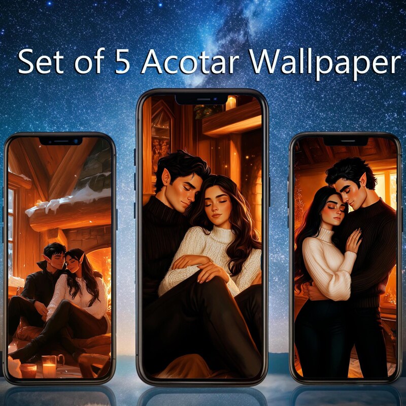 Acotar Android Wallpaper - Etsy