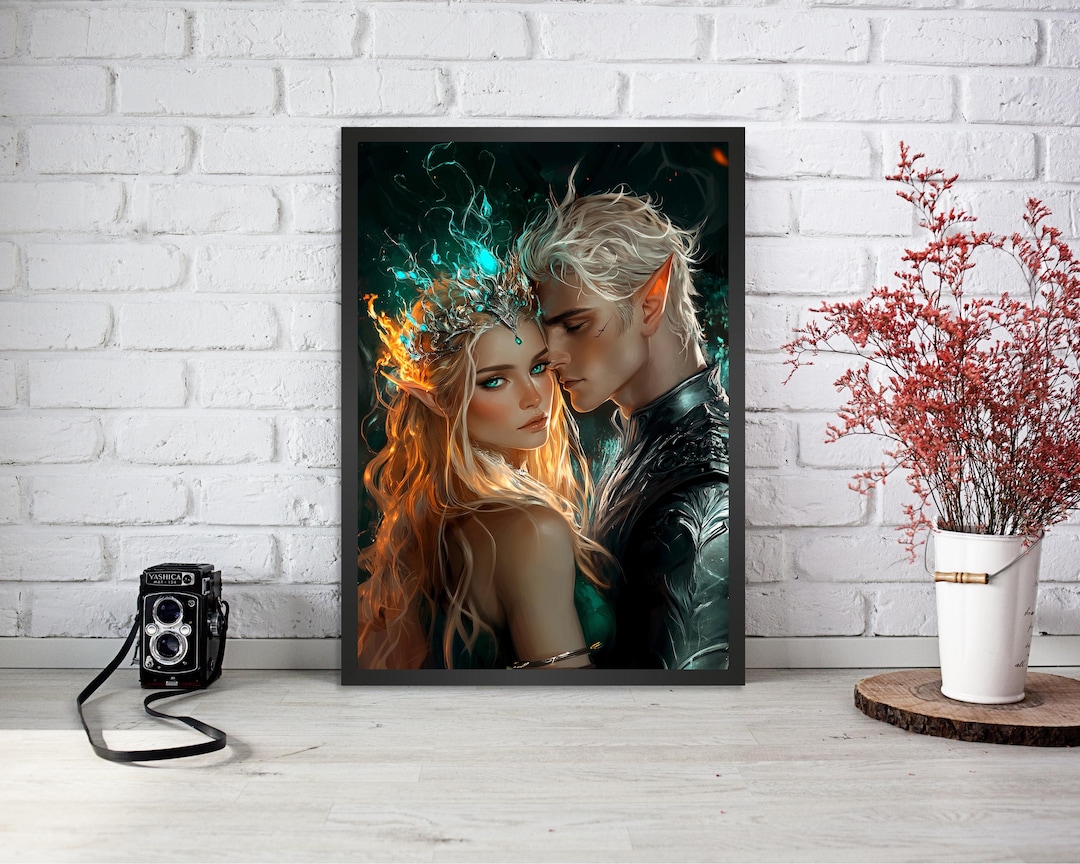 Aelin Galathynius Poster, Throne of Glass, SJM Posters, Aelin ...