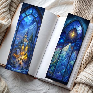 Acotar Bookmark Stained Glass, Acotar Bookmarks Printables, Velaris ...