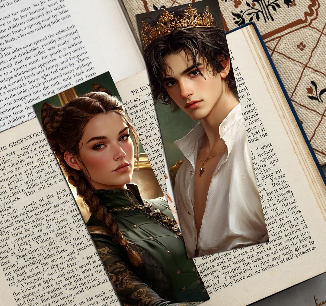 The Cruel Prince Printable Bookmark, Jude and Cardan Bookmark Set, the ...