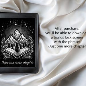 Custom Kindle Lock Screen Acotar, Kindle Wallpaper, Personalized Kindle ...