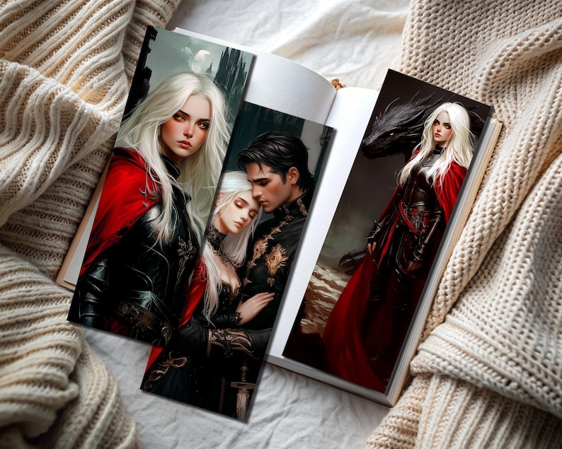 Manon Blackbeak Bookmark, Throne of Glass Bookmark, TOG Bookmark, Manon ...