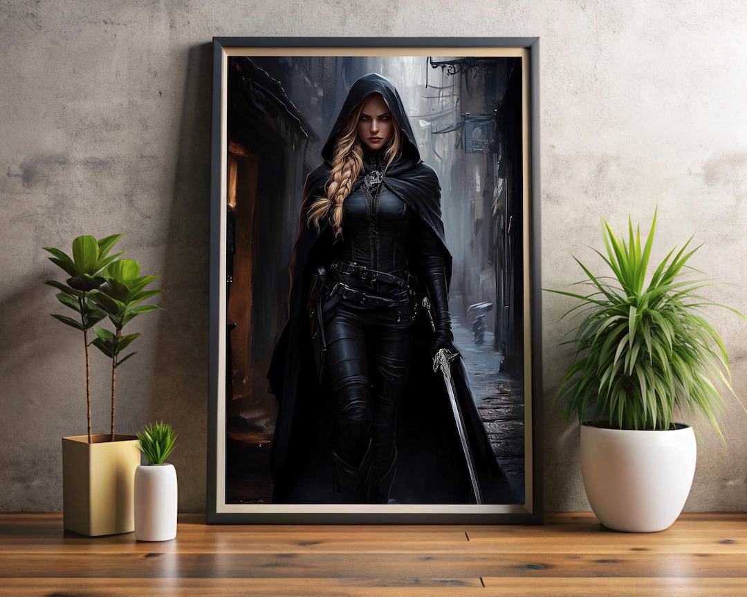 SJM Posters, Throne of Glass Posters, Assassin Aelin Galathynius ...