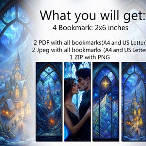 Acotar Bookmark Stained Glass, Acotar Bookmarks Printables, Velaris ...