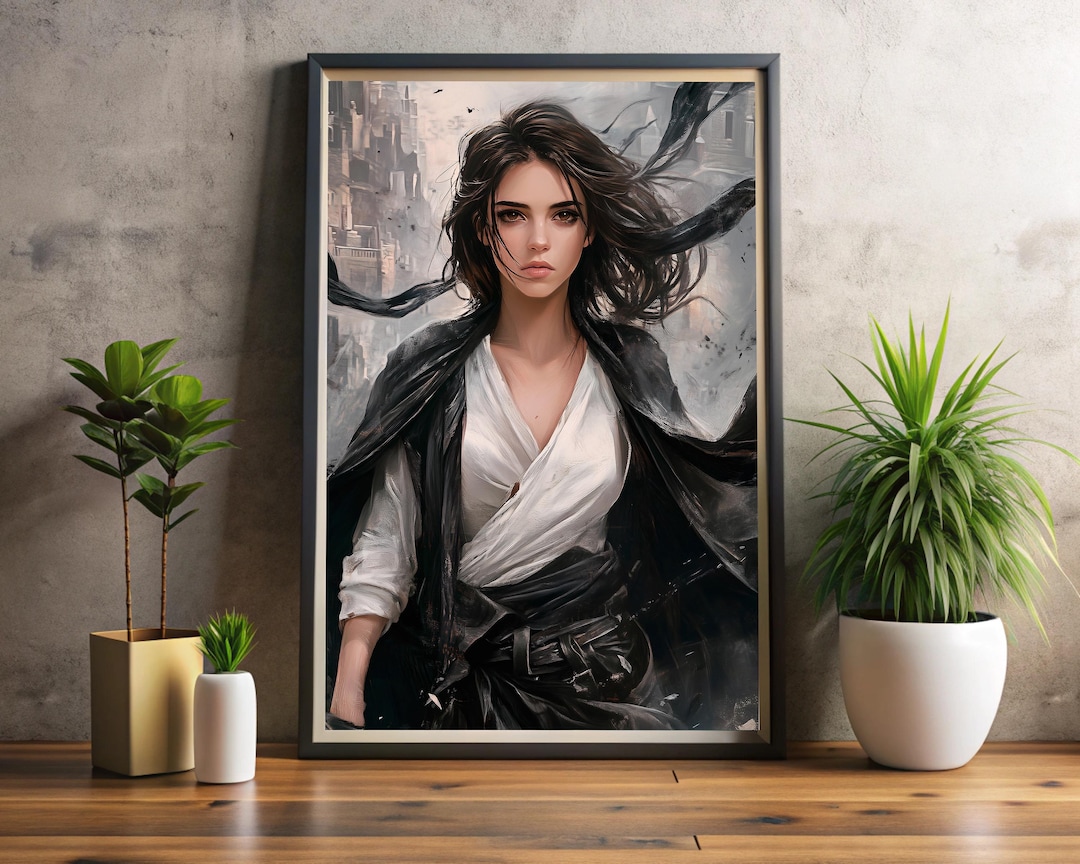 Mistborn Wall Art With Vin, Mistborn Poster, Reading Nook Poster ...
