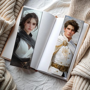 Mistborn Bookmark Printable, Mistborn Art With Vin and Elend Venture ...