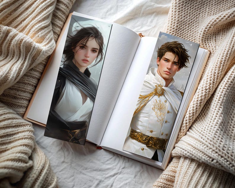 Mistborn Bookmark Printable, Mistborn Art With Vin and Elend Venture ...