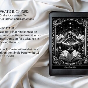 Kindle Lock Screen Acotar, Kindle Screen Cover, Acotar Velaris, Acotar ...