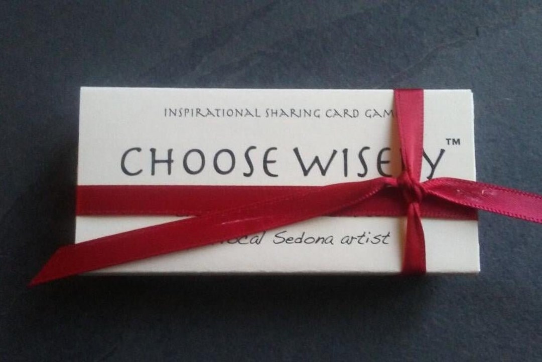 Choose Wisely Card Game Social Interaction Play Positive Memory ...