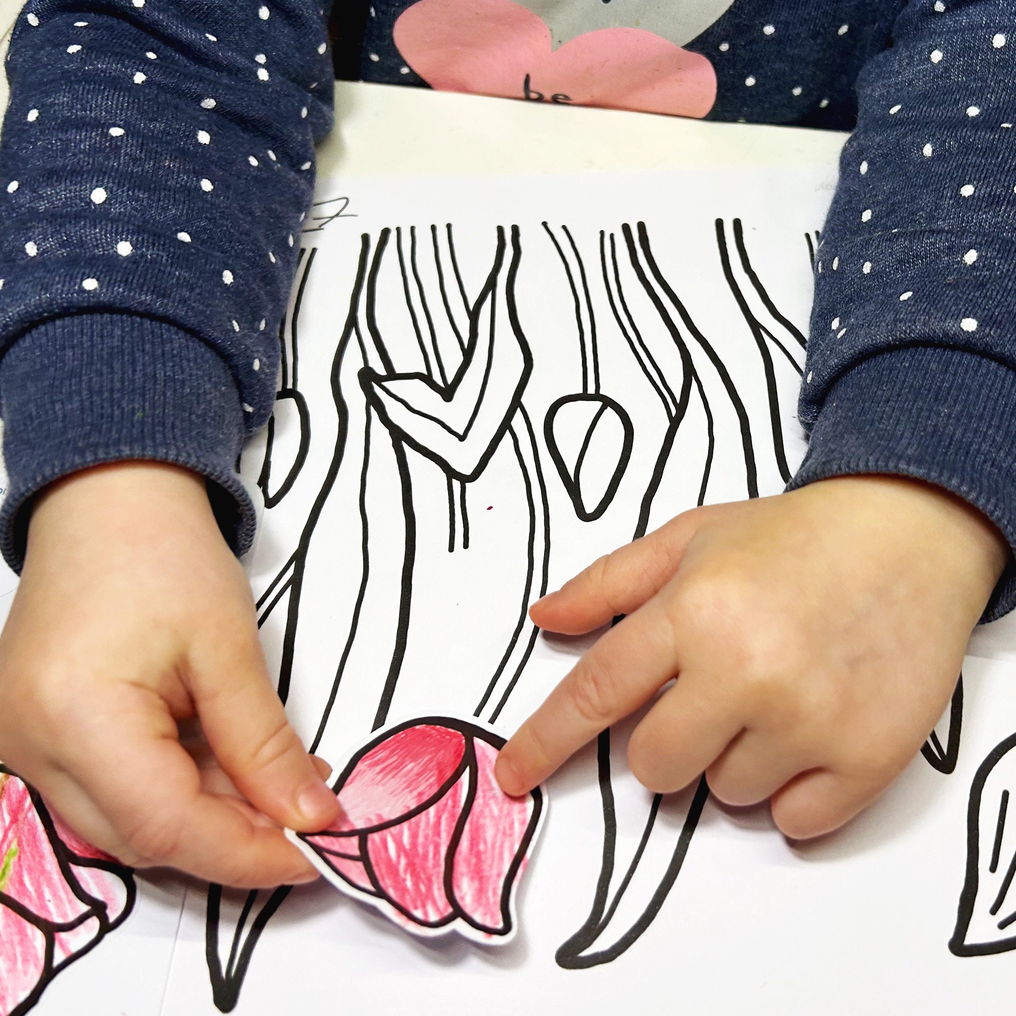 Coloring Sticker Sheet & FREE Printable Coloring Page for Kids, Nature ...