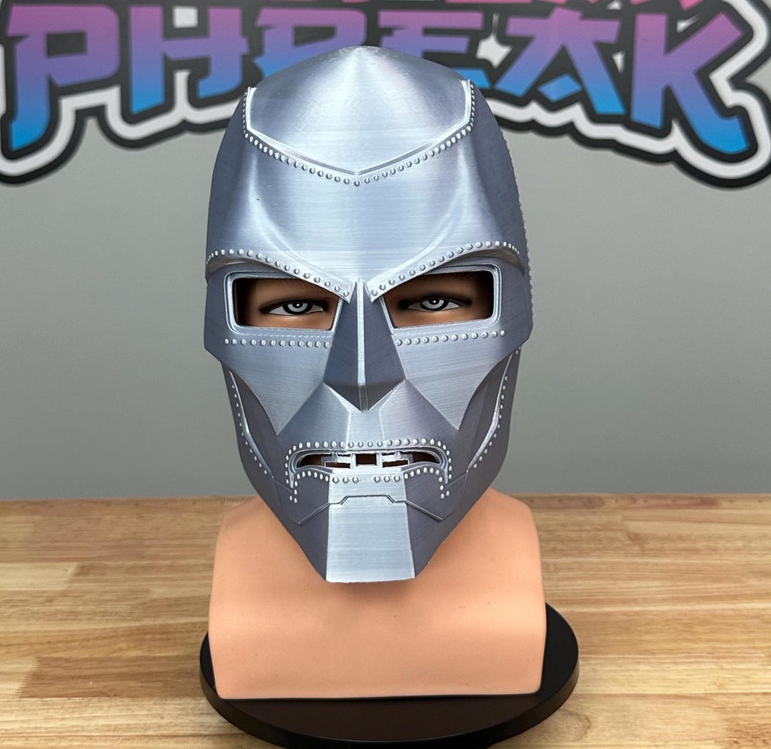 SDCC Doctor Doom Comic Inspired Mask (raw 3D Printed Set) - Etsy
