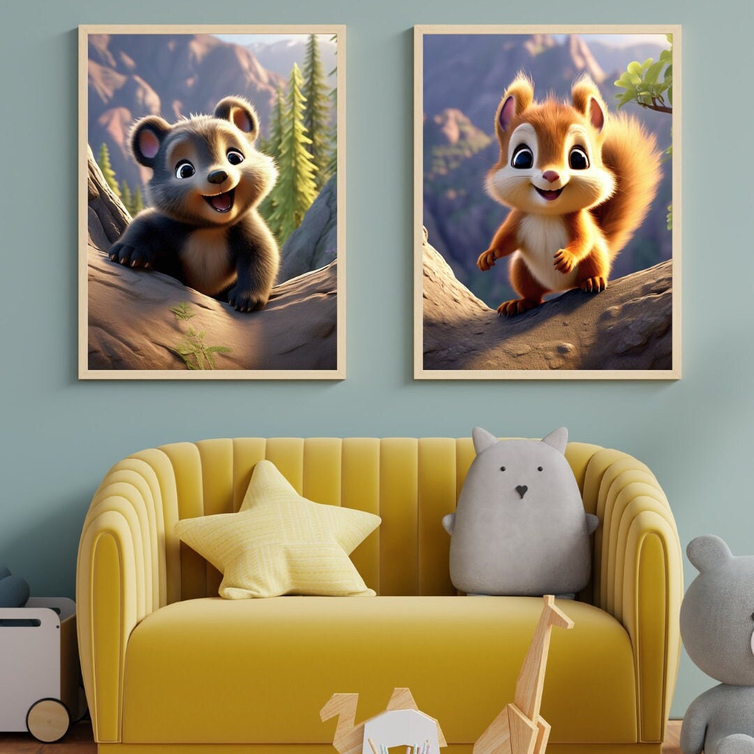 Prompt for Pixar Style Animal Character Scenes, Prompt Guidebook With ...