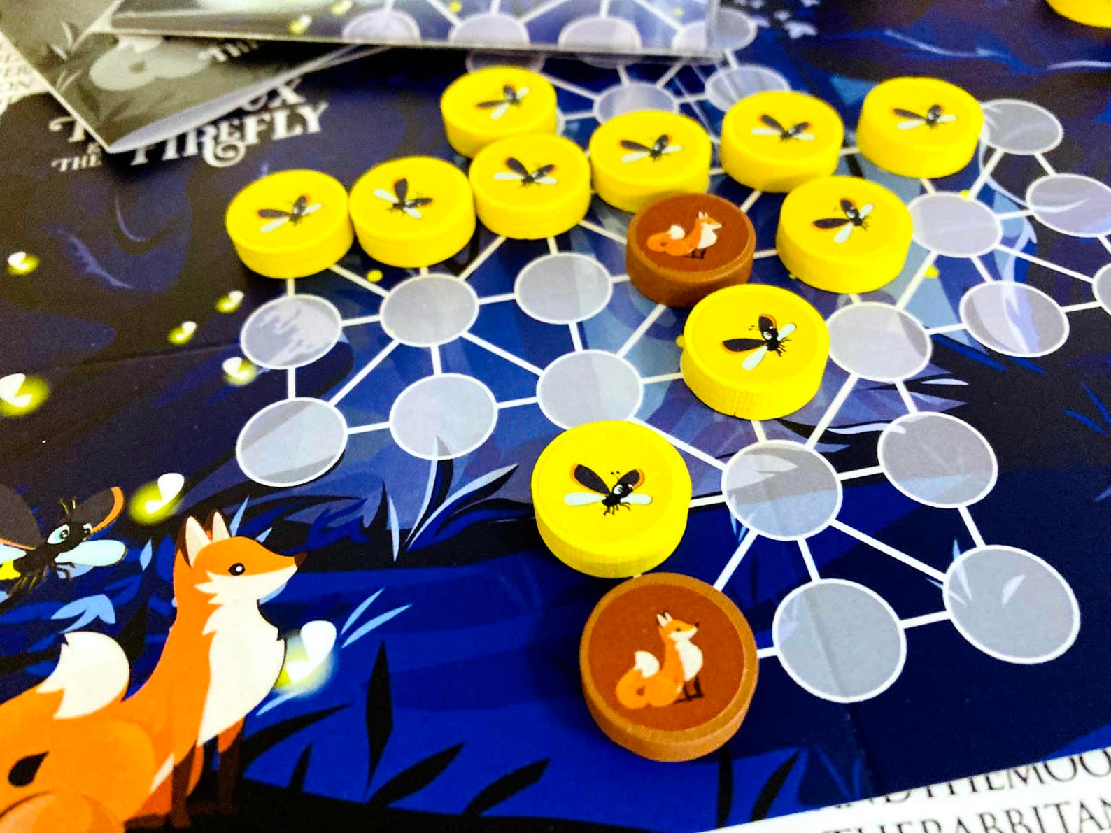 The Fox and the Firefly Board Game, Family Game, Travel Game, Holiday ...