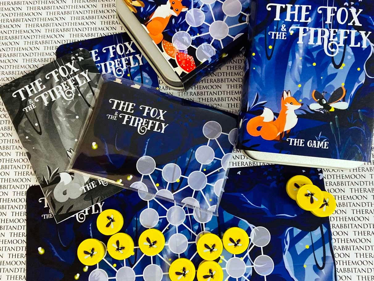 The Fox and the Firefly Board Game, Family Game, Travel Game, Holiday ...