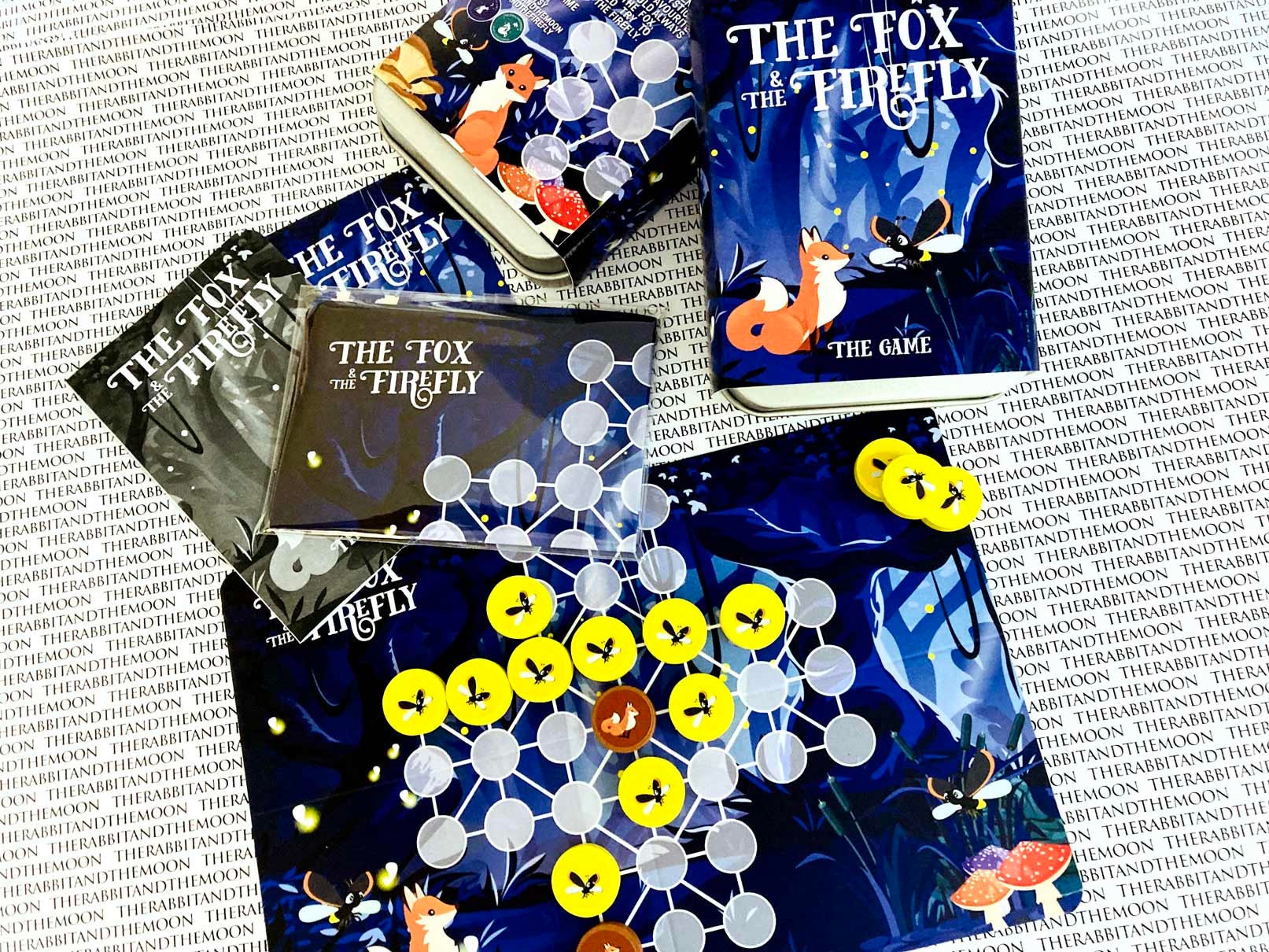 The Fox and the Firefly Board Game, Family Game, Travel Game, Holiday ...