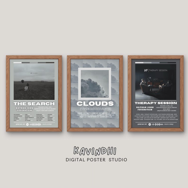 NF Posters, the Search Poster, NF, Album Cover Poster, Poster Print ...