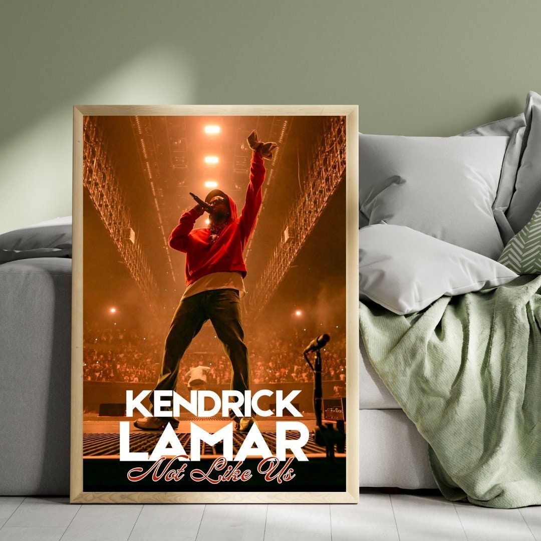 Kendrick Lamar Printable Poster | Not Like Us Poster| Kendrick ...