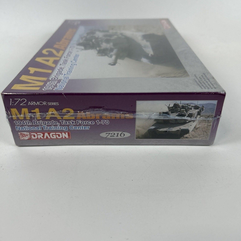 Dragon 1/72 US M1A2 Abrams Tank 194th Brigade Task Force Model Kit New ...