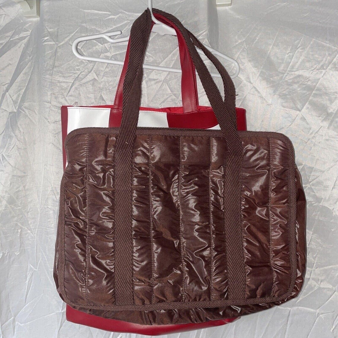 Vintage Two Women's Bag Lot With a Transversion Tote and a Jet Bag ...