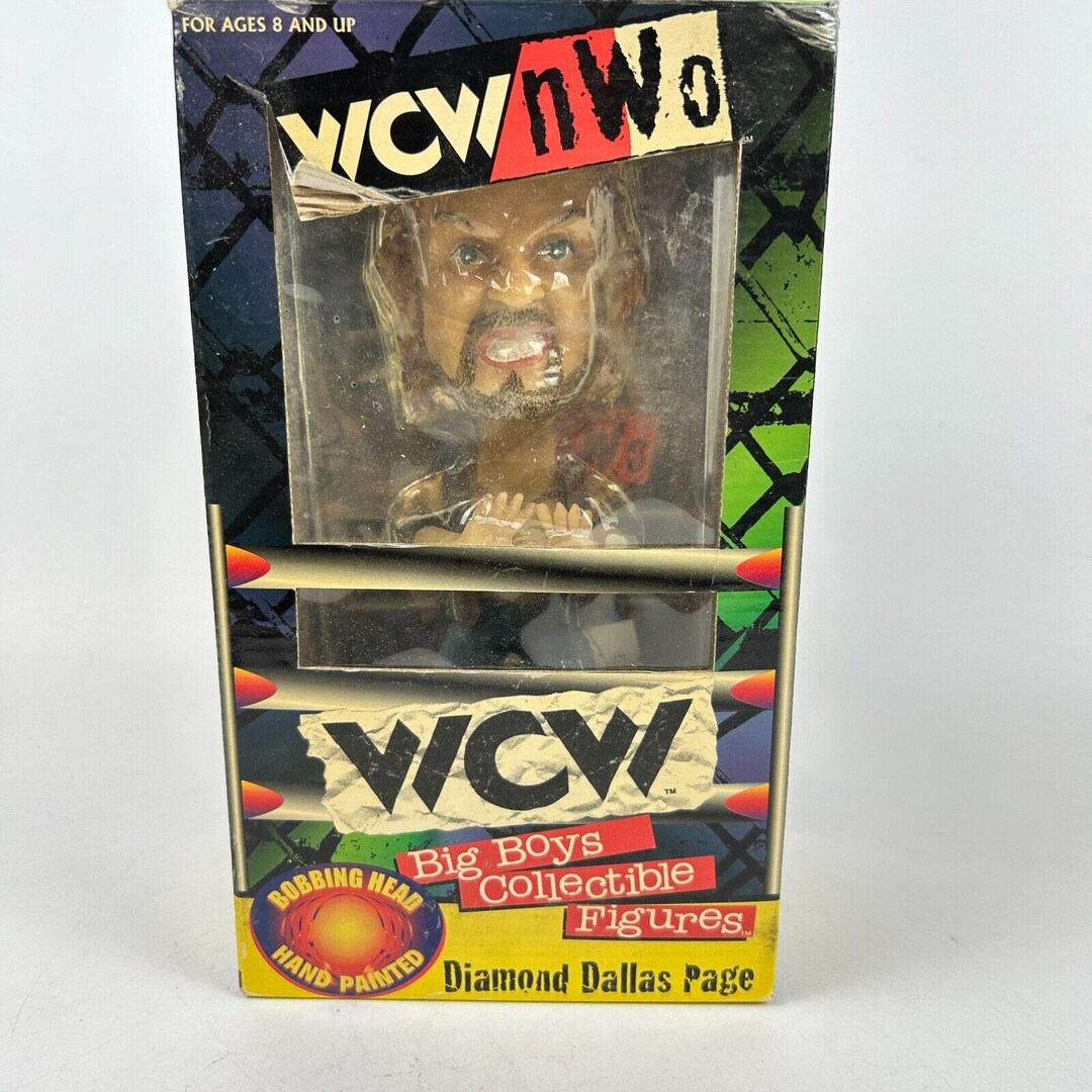Vintage WCW NWO Diamond Dallas Page Bobblehead Limited Edition Big Boys ...