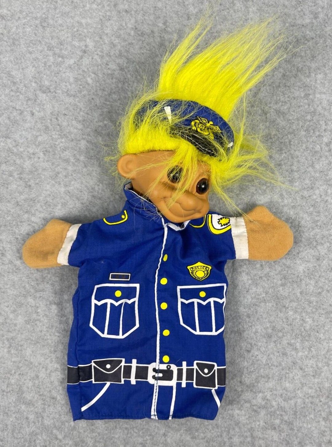 Vintage RUSS Troll Doll Hand Puppet 10 Police Doctor Nurse - Etsy