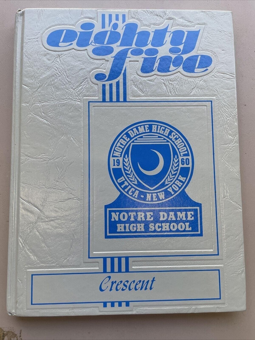 1985 Notre Dame High School Yearbook Utica New York Awesome 80s - Etsy