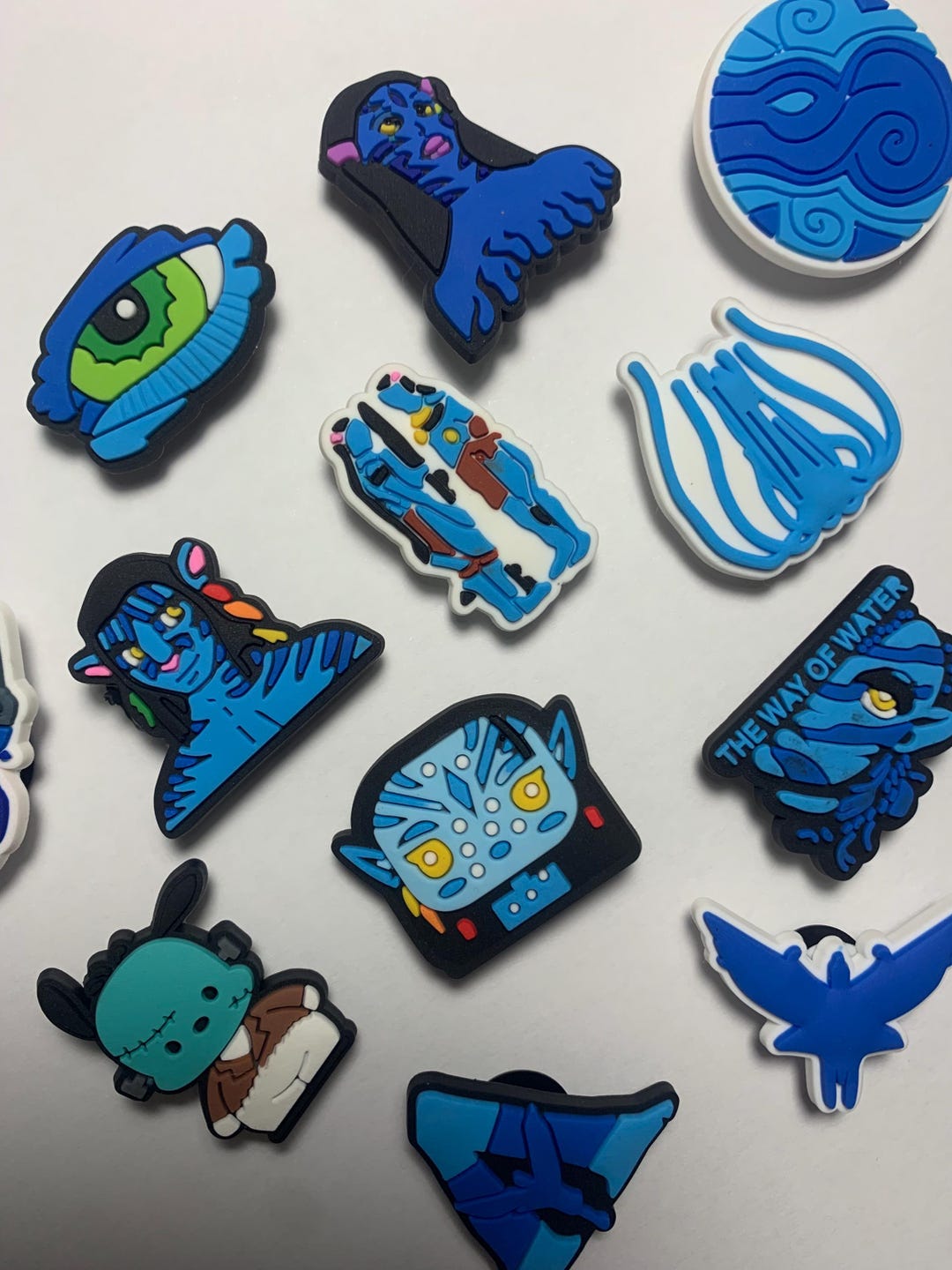 Avatar Croc Charm Clips, Blue Alien, Shoe Charm, Pvc, Jibbitz - Etsy