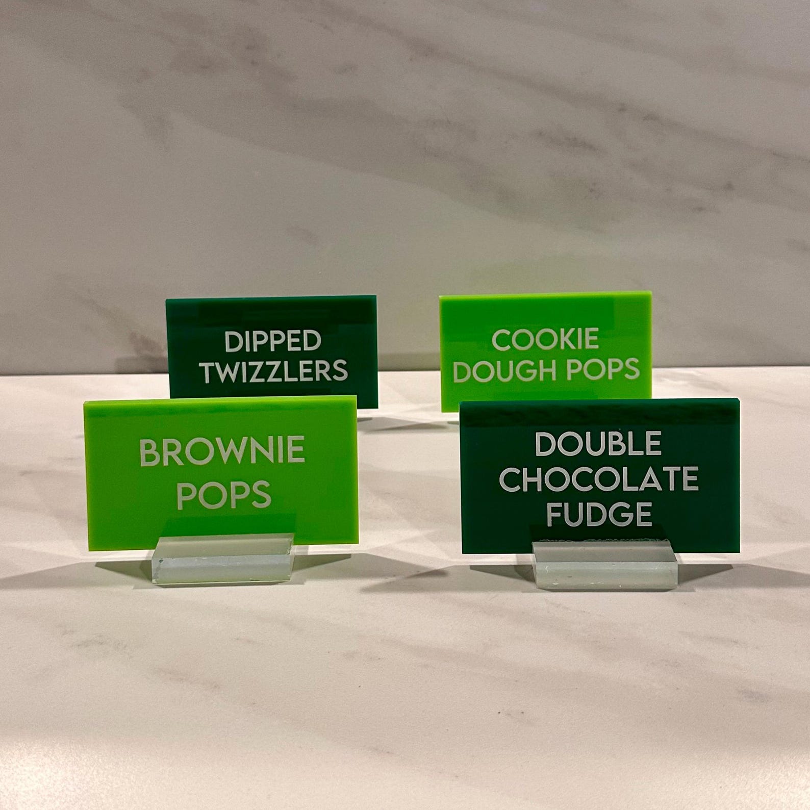 Acrylic Buffet Food Label Signs | Wedding Buffet | Buffet Signage ...