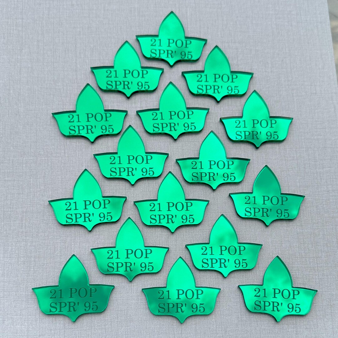 AKA Inspired Custom Engraved Cupcake Toppers | D9 AKA Cake Charm | Ivy ...